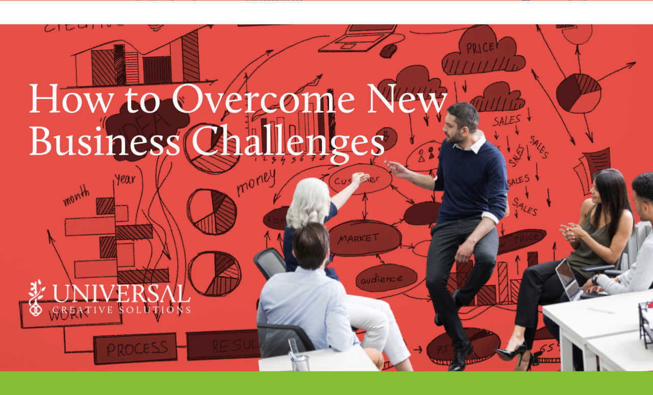 How to Overcome New Business Challenges | Universal Creative Solutions